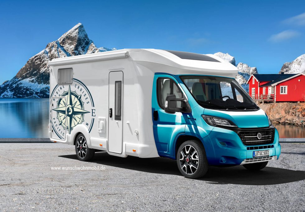 Wohnmobil-Beschriftungen mit einzigartigem Design